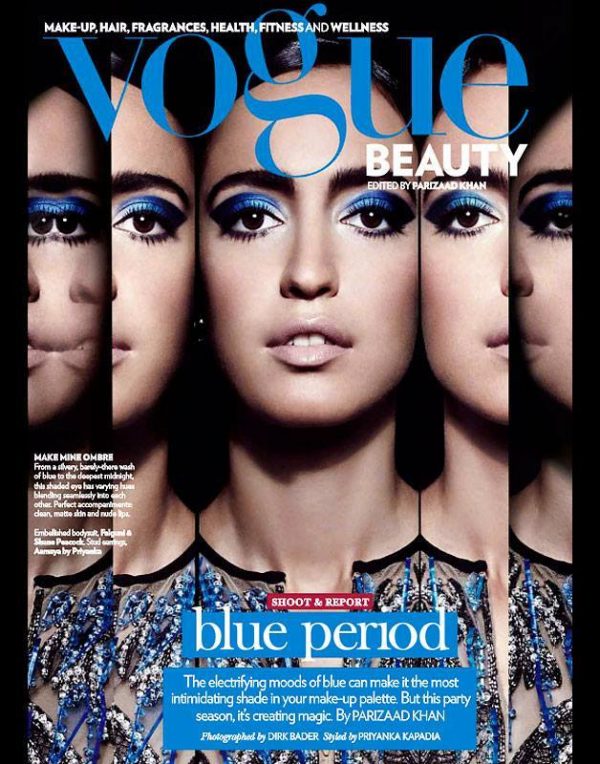 Blue Period by Dirk Bader for Vogue India December 2013