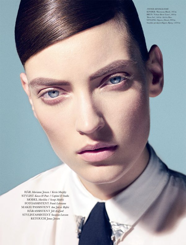 Blurred Lines by Jonas Jensen for ELLE Denmark November 2013