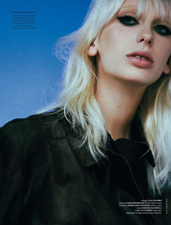 Lili Sumner for Styleby - YSL beauty Editorial