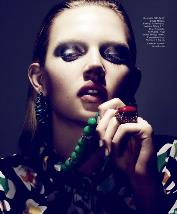Holly Rose Emery by Ben Hassett for Harper’s Bazaar US December 2014