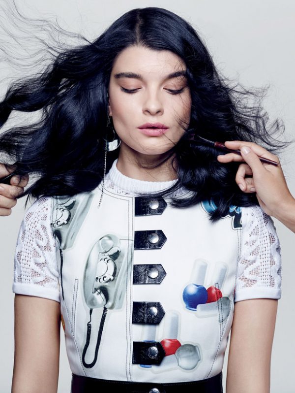 Crystal Renn by Dusan Reljin for Glamour US