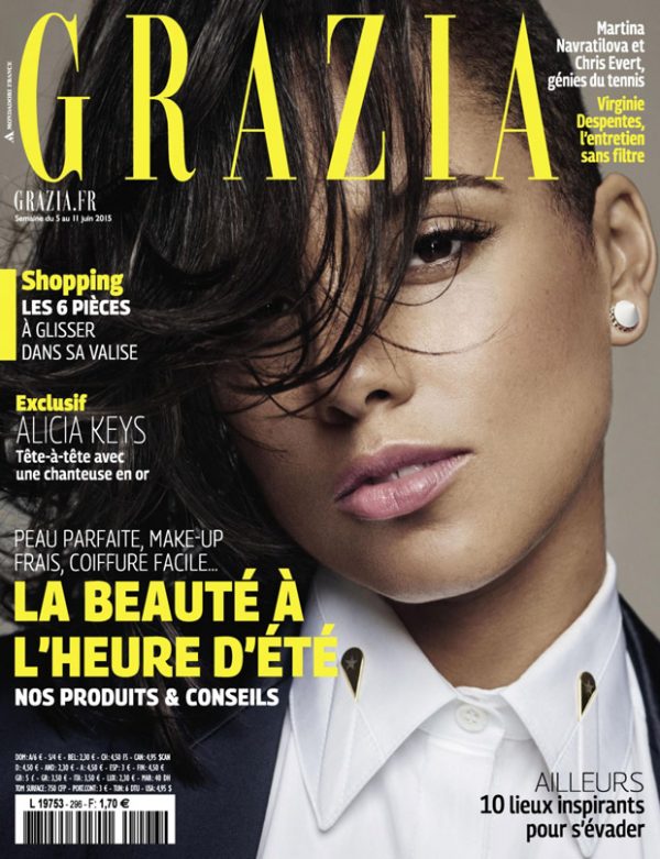 Alicia Keys for Grazia France by Nico