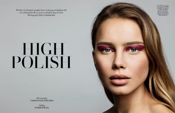 Serafima for L'Officiel Malaysia by Iakovos Kalaitzakis