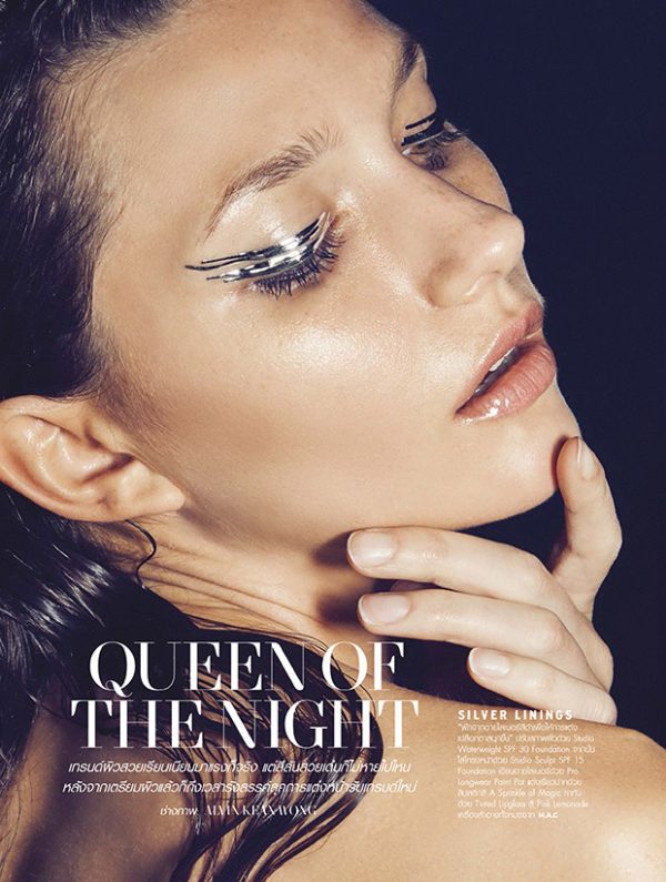 Michelle Maccallum by Alvin Kean Wong for Lofficiel Thailand - Beauty Scene