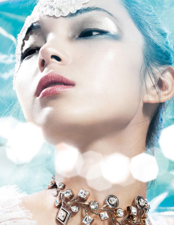 Winter Sparkles: Xiao Wen Ju Stars in Vogue China December 2016 Issue