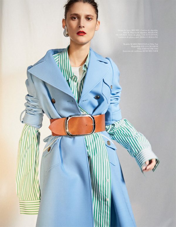 L'Officiel Mexico May 2017 Cover Story Starring Top Model Marie Piovesan
