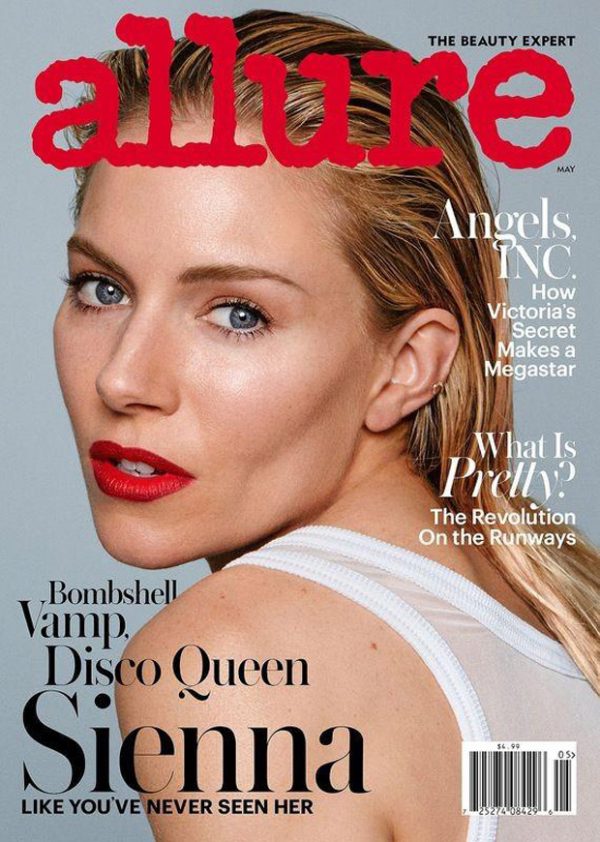 Sienna Miller is the Cover Girl of Allure Magazine May 2017 Issue