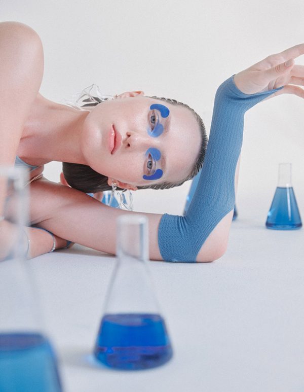 Life in Blue by Ruo Bing Li for Harper's Bazaar China March 2020 Issue