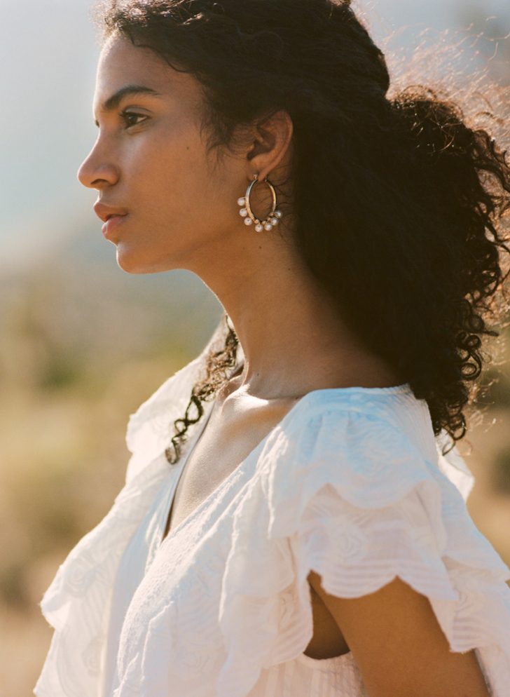 Julie O'Donnell Models Anthropologie Summer 2020 Collection