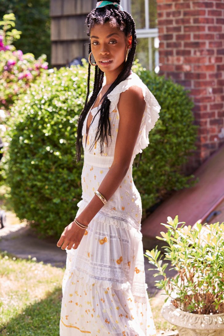 Raissa Leme & Marie Teissonniere Model LoveShackFancy Summer 2020 Looks