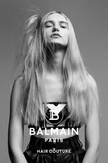 The Power Of Blonde: BALMAIN HAIR COUTURE Winter 2020.21