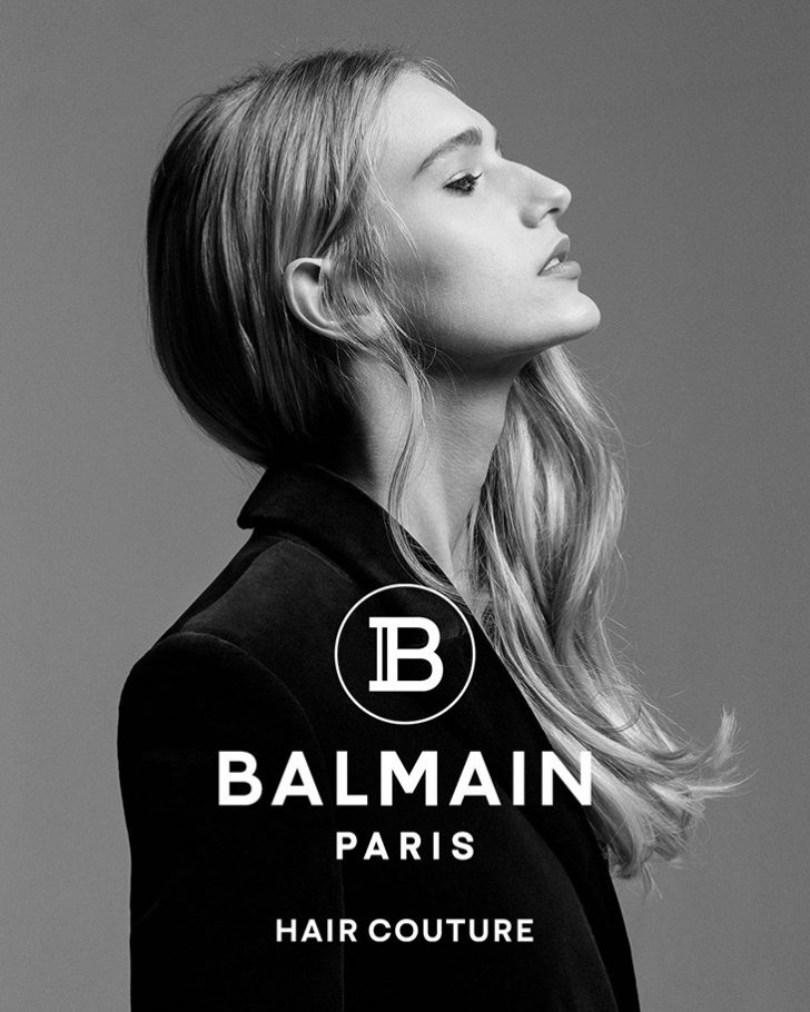 The Power Of Blonde: BALMAIN HAIR COUTURE Winter 2020.21