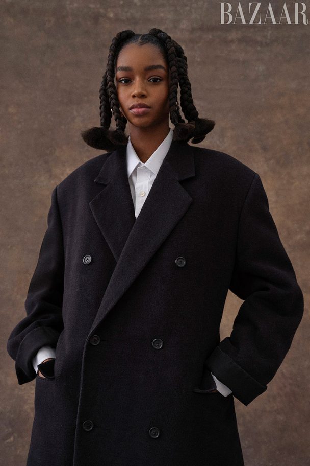 Rites Of Spring: Kyla Ramsey Poses for Harper's Bazaar April 2021 Issue