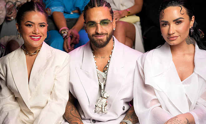 CELEBRITY GUESTS at BOSS Spring Summer 2023 Show