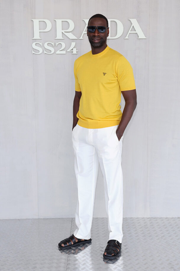 Celebrity Guests at PRADA Spring Summer 2024 Men's Show