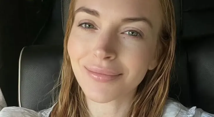 Lindsay Lohan Teases Upcoming Skin Care Line
