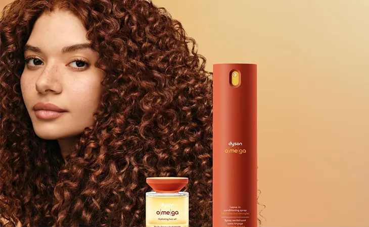 Dyson Introduces Omega Haircare Line with Seven-Oil Formula