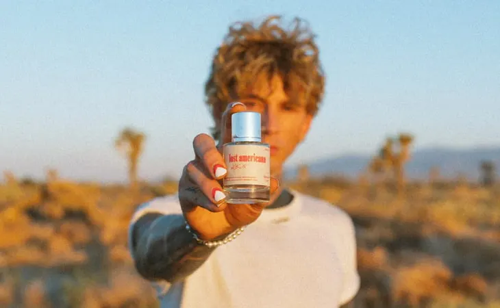 MGK Partners with Dossier for Lost Americana Fragrance Launch