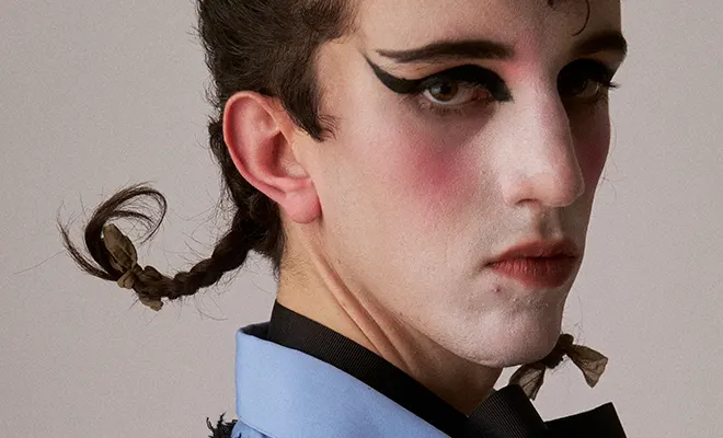 Terry Barber for MAC Delivers Defiant Beauty at Charles Jeffrey ...